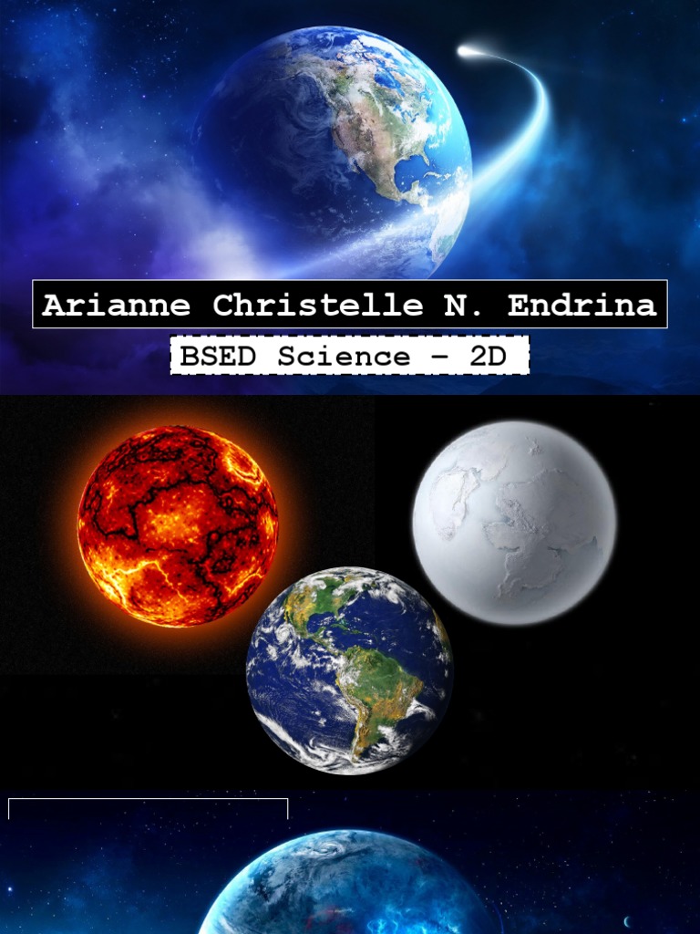 Formation and Structure of the Earth.pptx | PDF