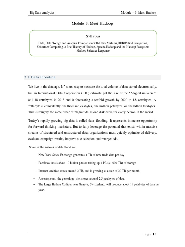 BDA Module-3 Notes | PDF