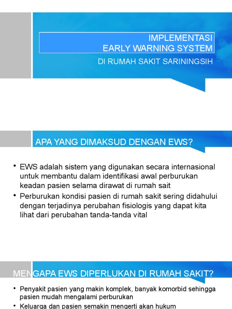 EWS SNS 2022.pptx | PDF