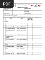 Form Check List Inspeksi Heavy Equipment Ok | PDF | Truck | Crane (Machine)