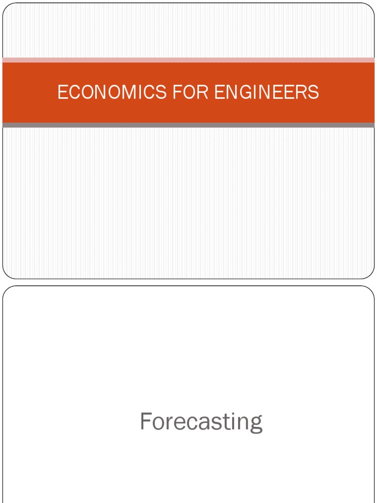 Forecasting (II) PDF | PDF