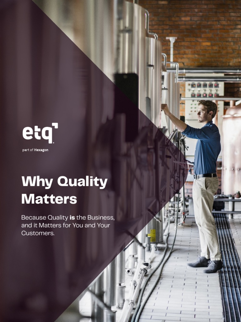 ETQ Why Quality Matters 010523 PDF | PDF