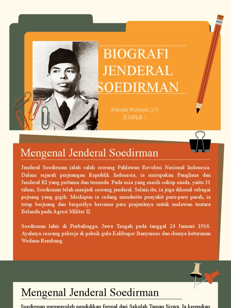 Biografi Jenderal Soedirman_Nabilah Nurbayti.pptx | PDF