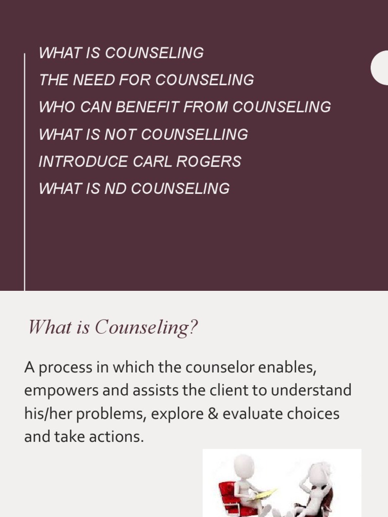 Understanding Counseling Basics | PDF