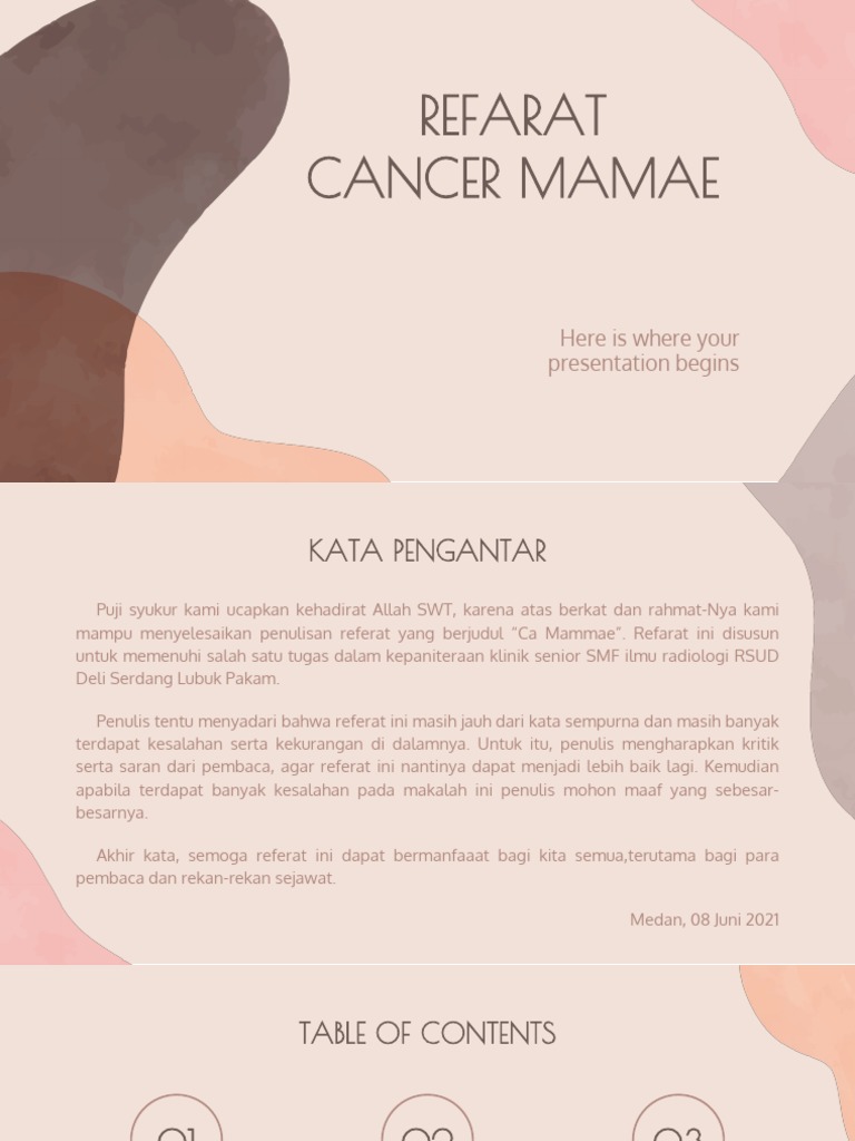 Refarat Ca Mamae PDF | PDF