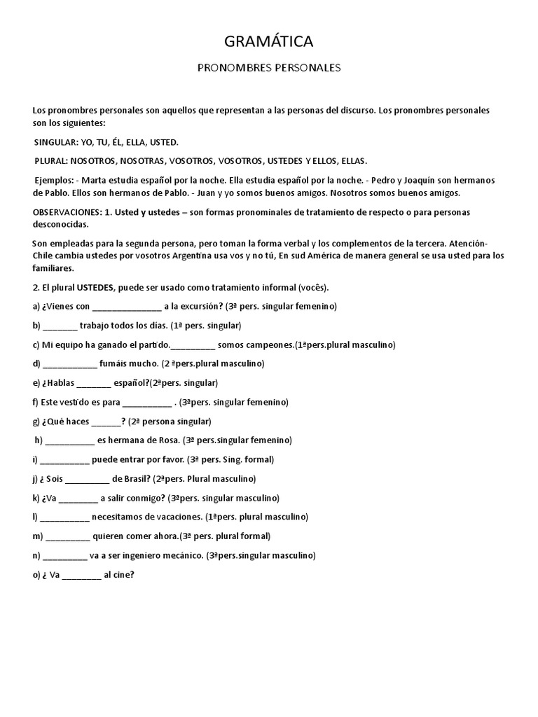 Gramatica PDF | PDF | Plural | Lengua española