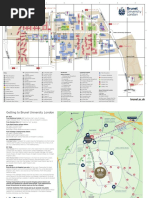 Brunel University Campus Map | PDF | Transport Infrastructure | Transport