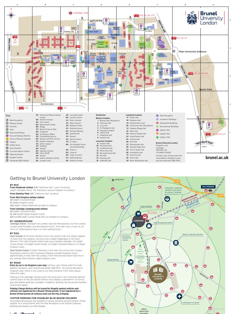Campus Map 2021 PDF | PDF