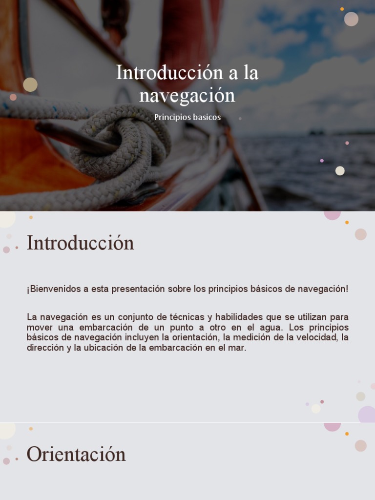 Principios Básicos de Navegación | PDF