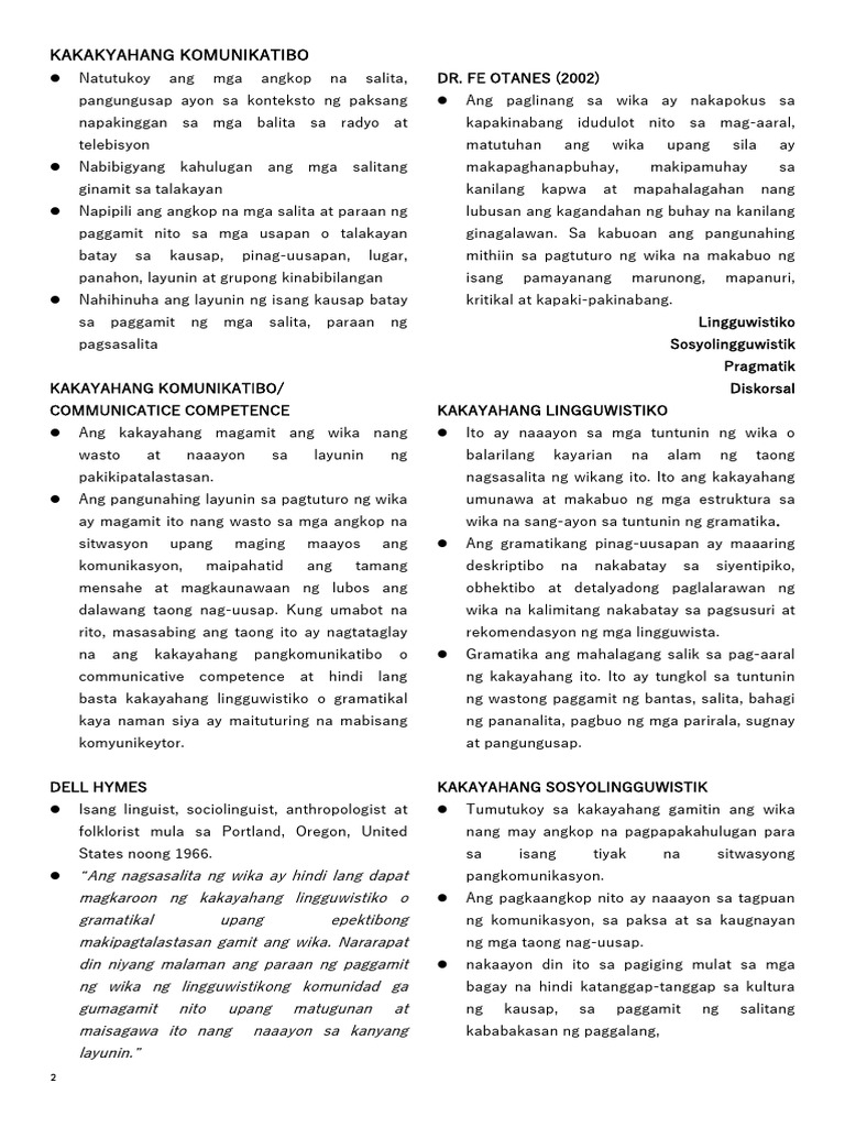 Reviewer For Quarter 2 PDF | PDF