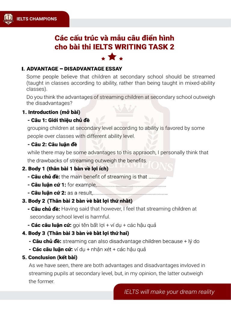 Ielts Writing Task 2 | PDF
