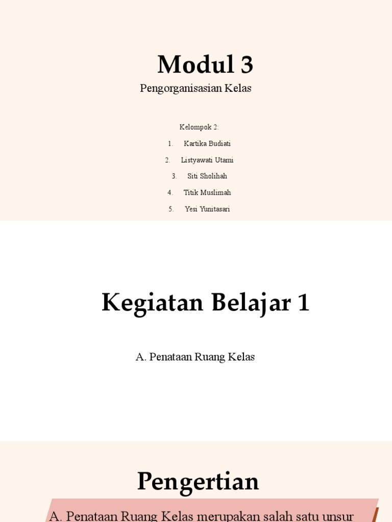 Kelompok 2 - Modul 3 - PKR | PDF | Karier & Perkembangan