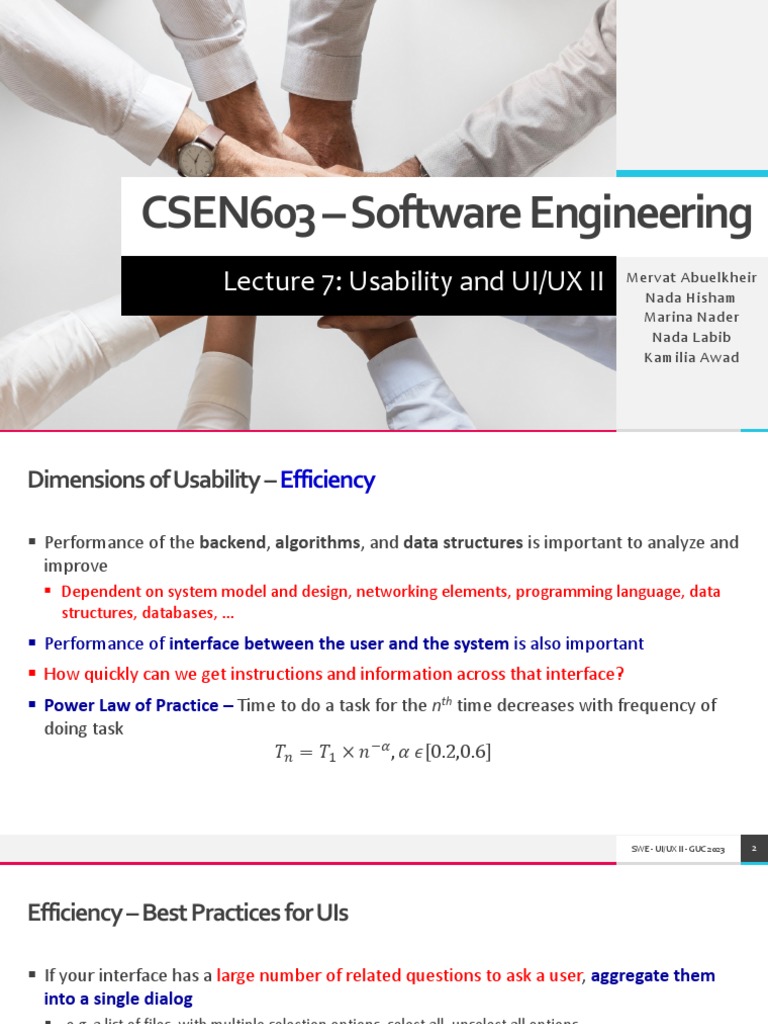 Lec 7 Ui, Ux | PDF | Computers