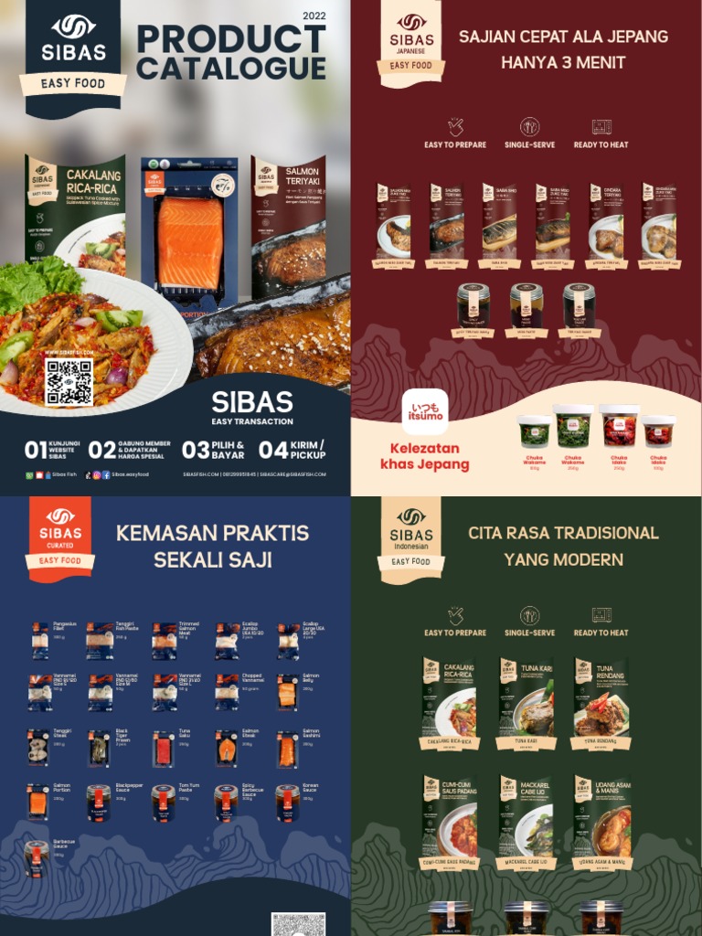 SIBAS Easy Japanese Food Catalogue | PDF