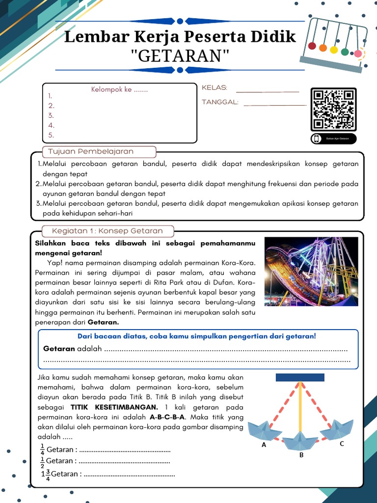 LKPD Getaran PDF | PDF LKPD Getaran PDF | PDF