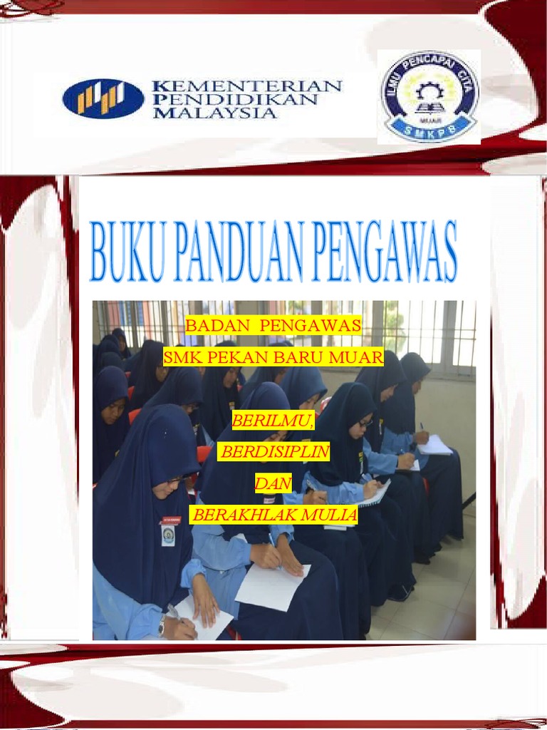 Buku Panduan Pengawas SMKPB - 842344629 | PDF