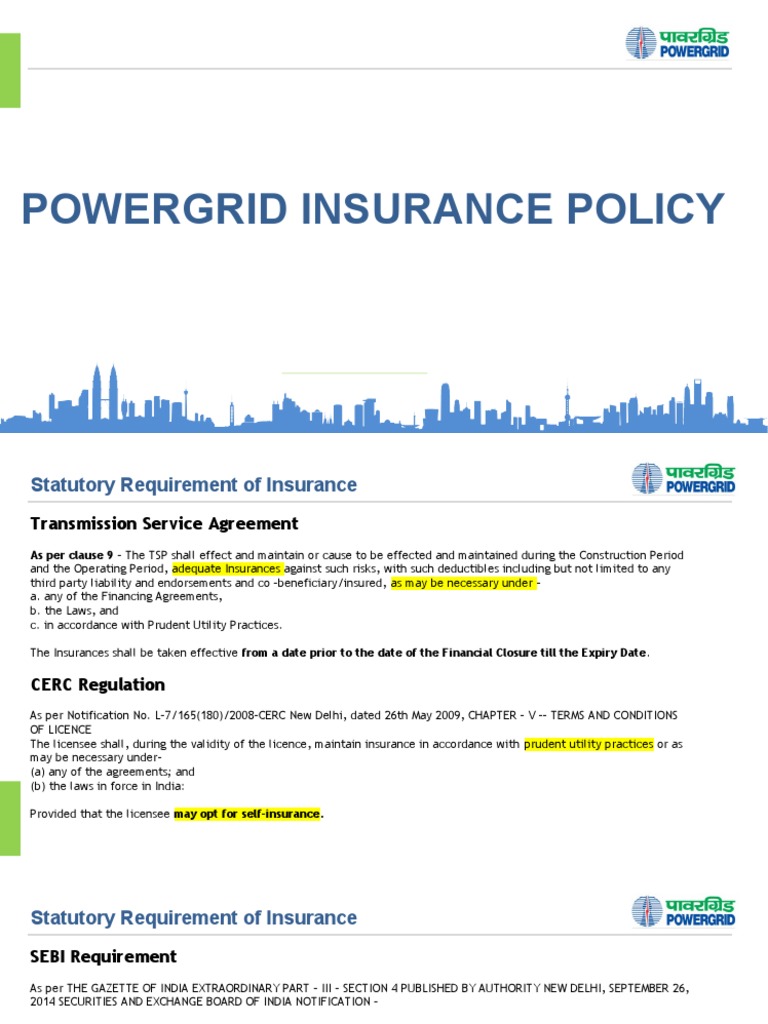 Presentation - Insurance V2 | PDF | Insurance | Electric Power Transmission