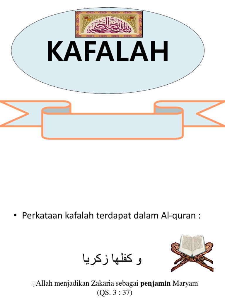 Modul 16 (Kafalah Dan Aplikasinya Di LKS) PDF | PDF