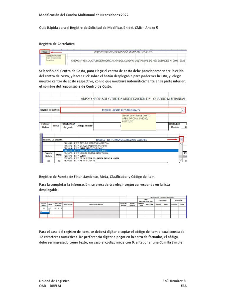 Guía para Modificación del Anexo 5 CMN | PDF | Finanzas y dinero