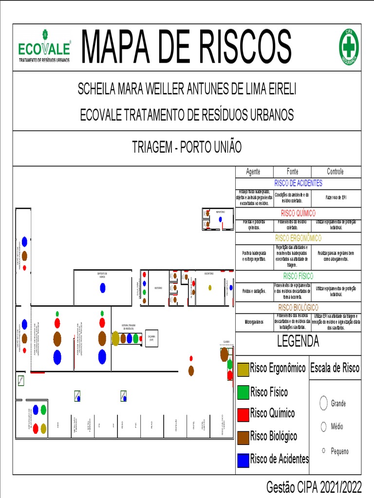 Mapa de Risco - Pronto PDF | PDF