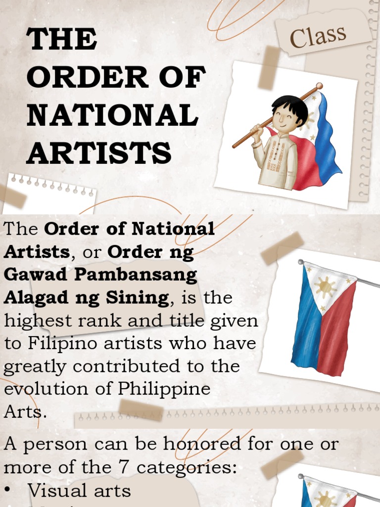 Overview of the Order of National Artists | PDF | Art