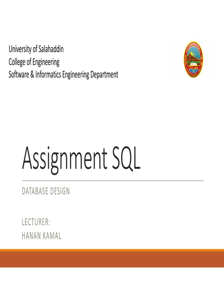 Assignment DBD Part 2 | PDF | Computers