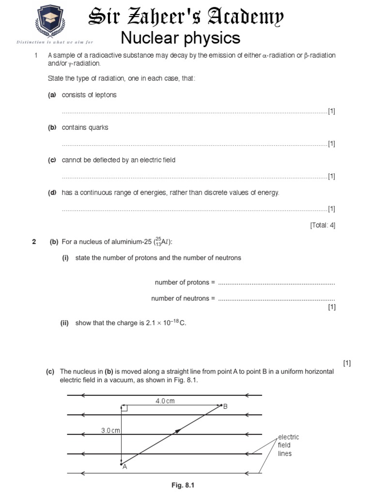 Nuclear Physics Theory PDF | PDF