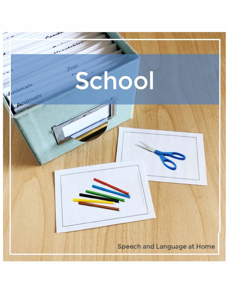 Speech and Language at Home | PDF