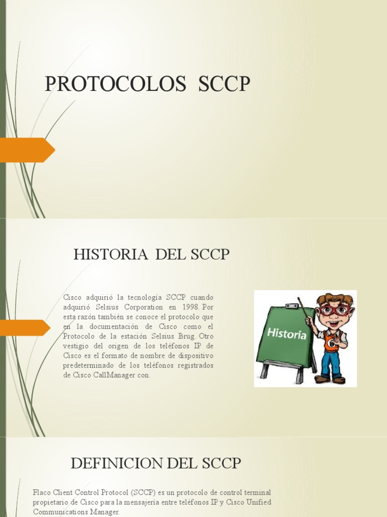 Protocolos SCCP | PDF