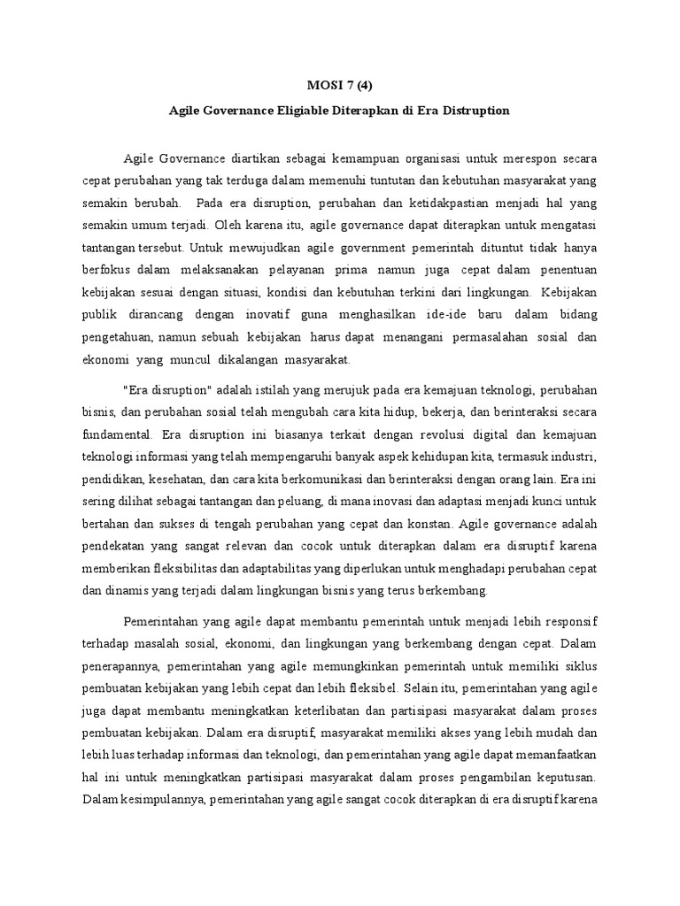 Mosi 7 Nomor 4 PDF | PDF | Bisnis | Ilmu Sosial