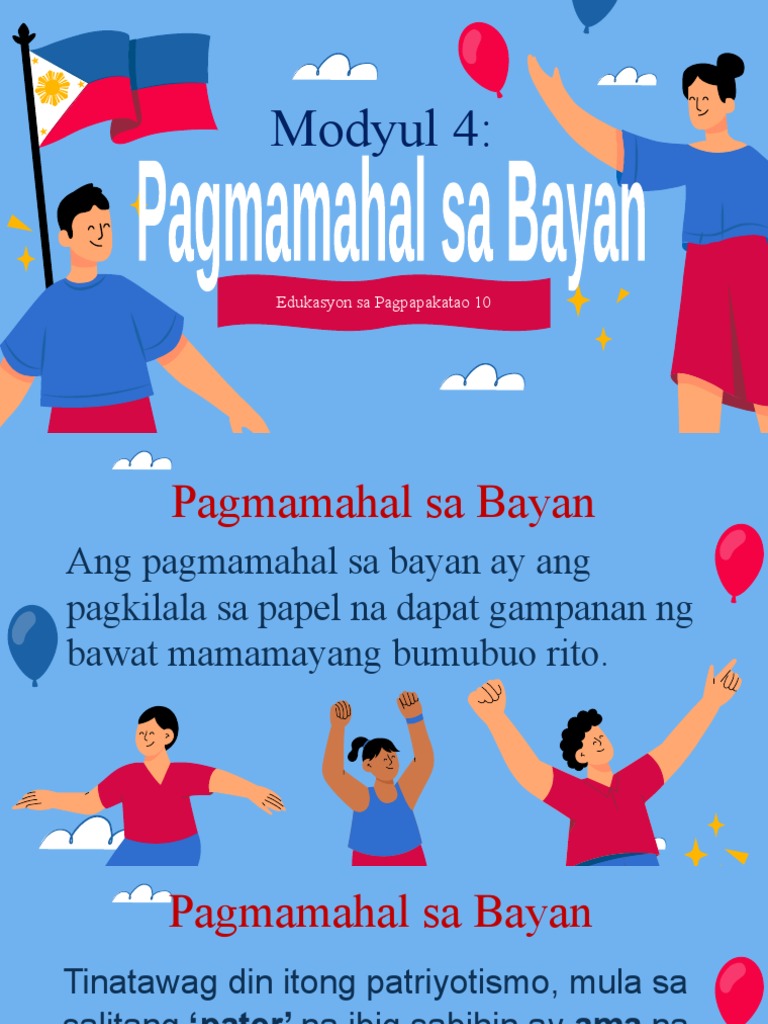 Pagmamahal Sa Bayan | PDF