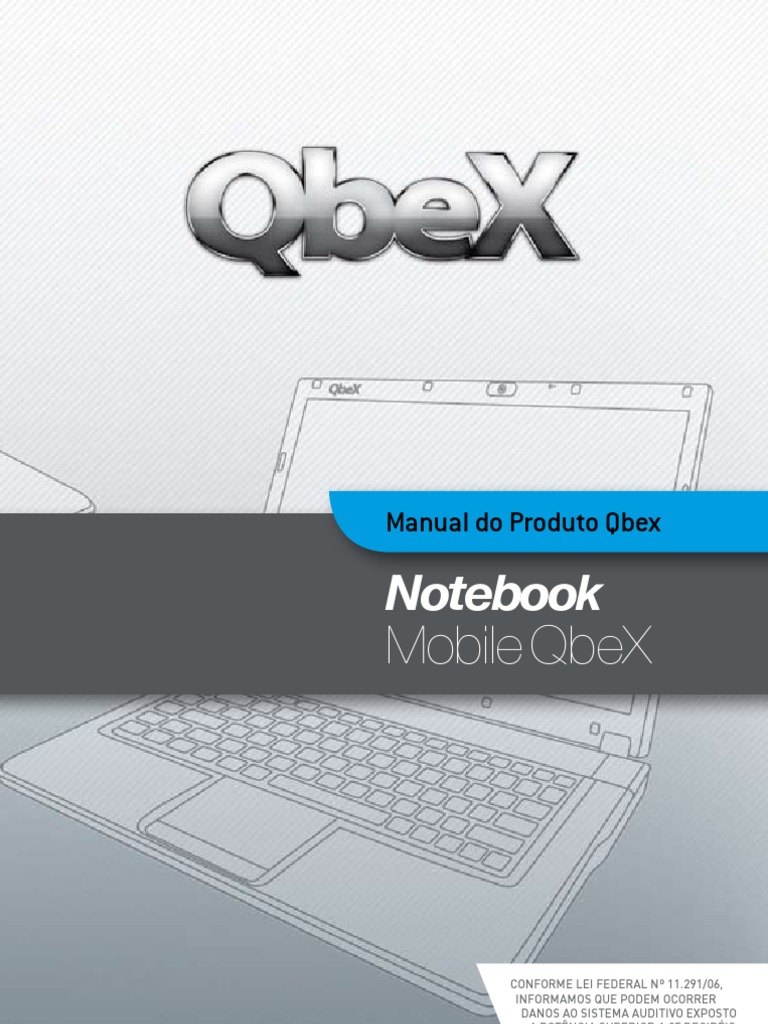 Manual Do Notebook Qbex 2010 | PDF | Notebook | Sistema operacional
