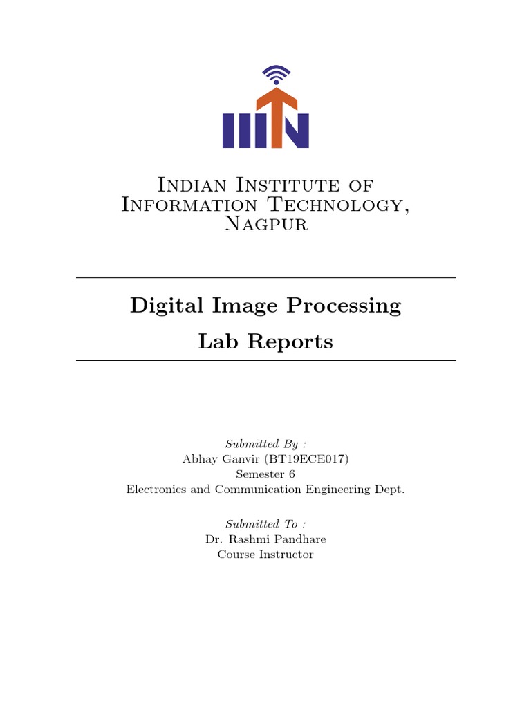 Dip Lab Reports | PDF