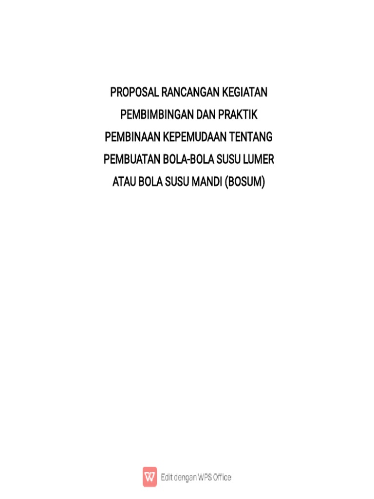 Bosum 2 Kelpmpok 2 PDF | PDF