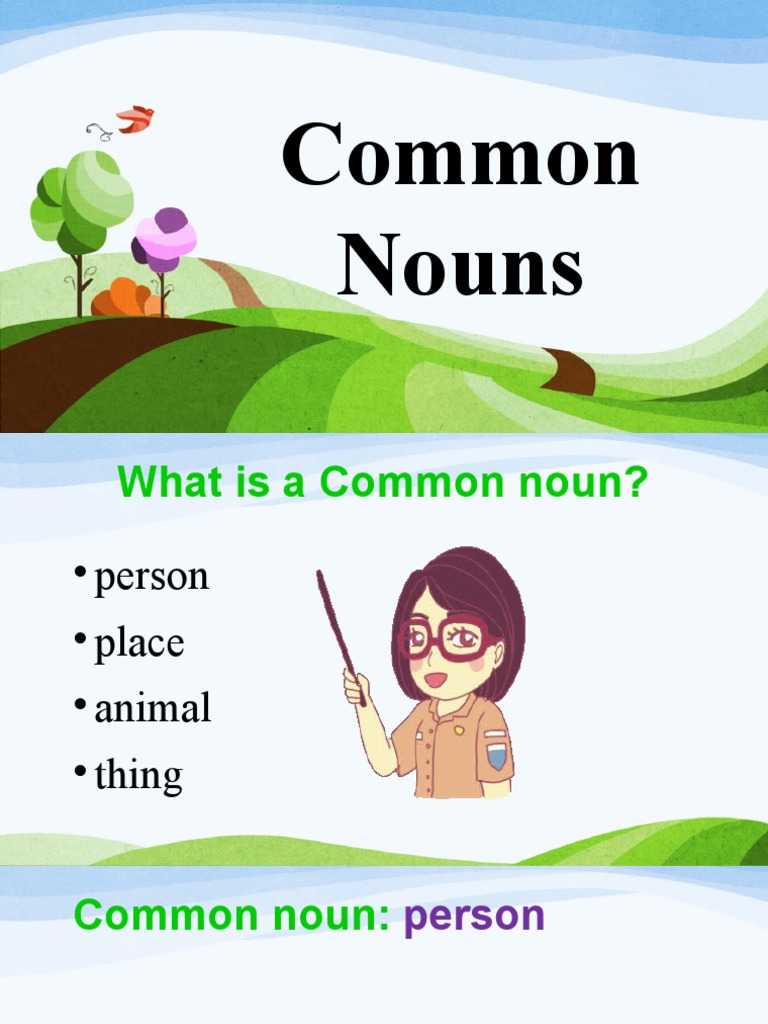 Common Nouns | PDF