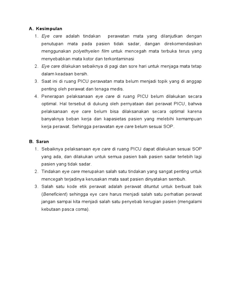Kesimpulan | PDF | Sains & Matematika