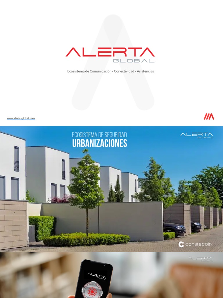 Alerta Global - Urbanizaciones B5 PDF | PDF | Aplicación movil ...
