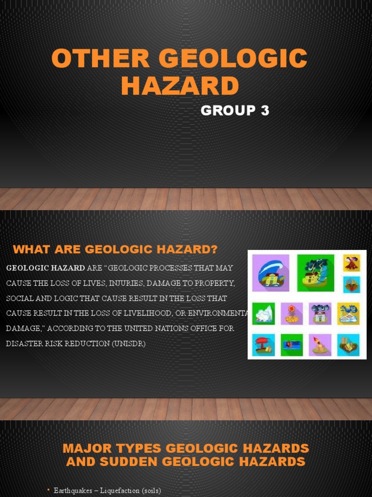 OTHER-GEOLOGIC-HAZARD.pptx | PDF | Landslide | Erosion