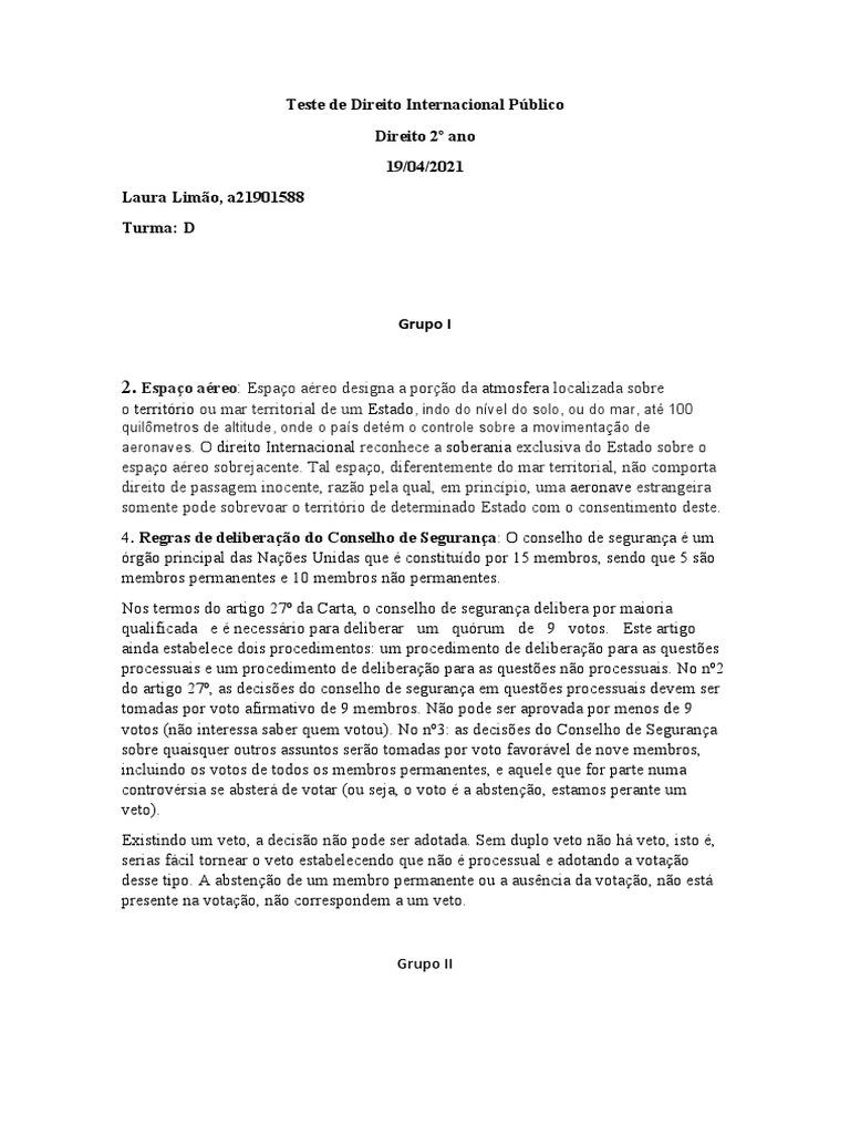 ResoluÃ Ã o Do Teste de DIP | PDF