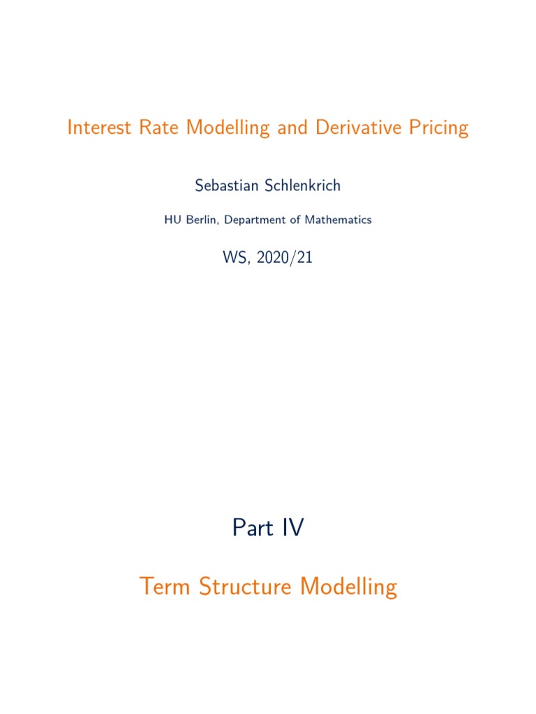 IRModellingLecture Part4 PDF | PDF