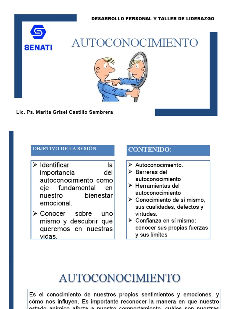 Unidad 4 - Autoconocimiento | PDF