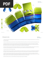 Cardboard UFO Craft Template | PDF | Home & Garden
