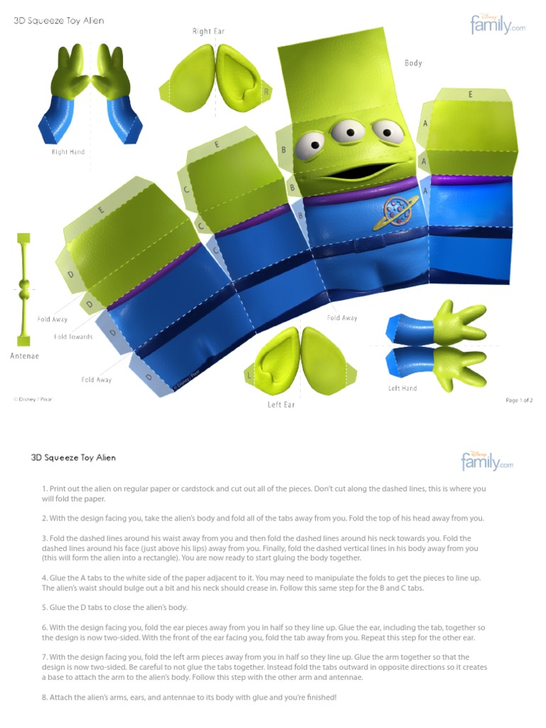 Alien Toy Story 3D | PDF