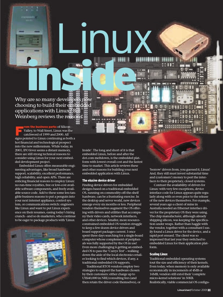 Embedded Linux - Linux Inside PDF | PDF