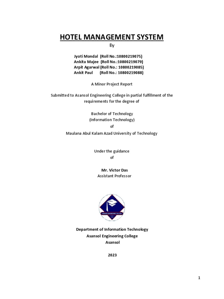 HMS Report PDF | PDF