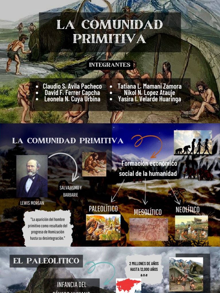 Tarea 02 La Comunidad Primitiva - Grupo 5- S3.pdf | PDF