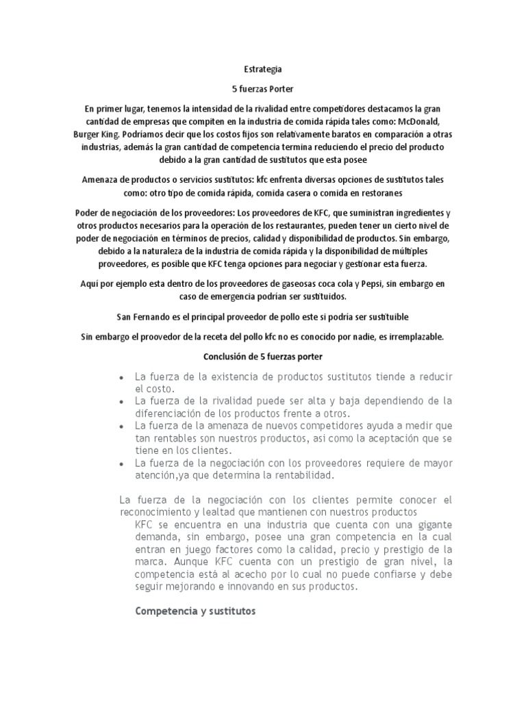 Exposicion KFC | PDF