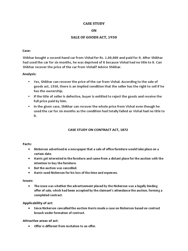 BL Case Study | PDF