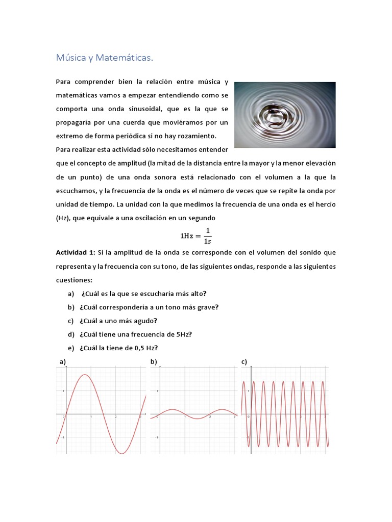 Actividades Tarea1 JMFR PDF | PDF | Olas | Sonido