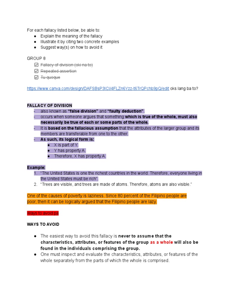 Lct Pdf Pdf Fallacy Argument